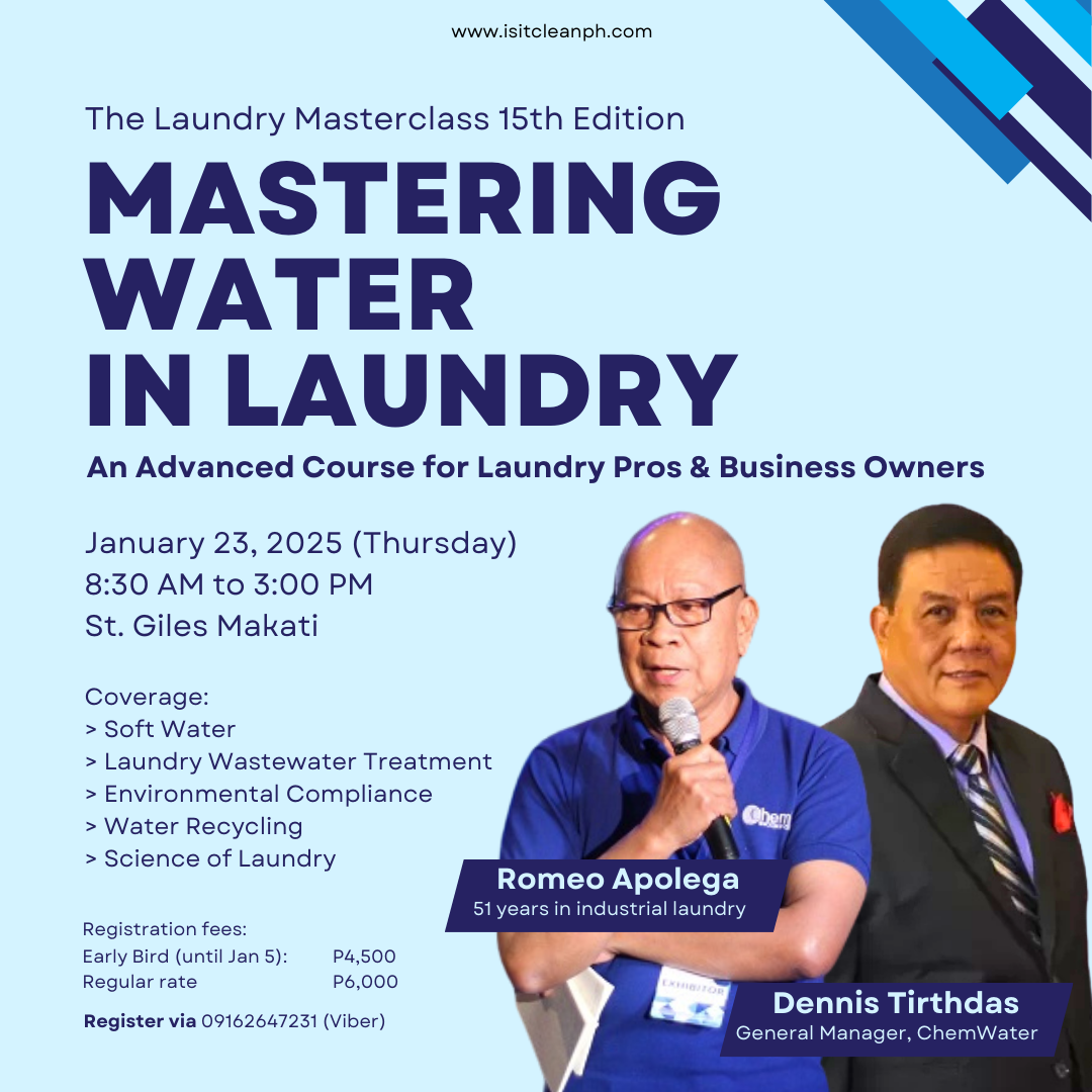 Class Schedule – Cleaning, Sanitation & Laundry