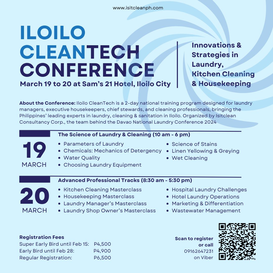 Iloilo CleanTech Conference 2025 (March 19-20, Sam’s 21 Hotel ...